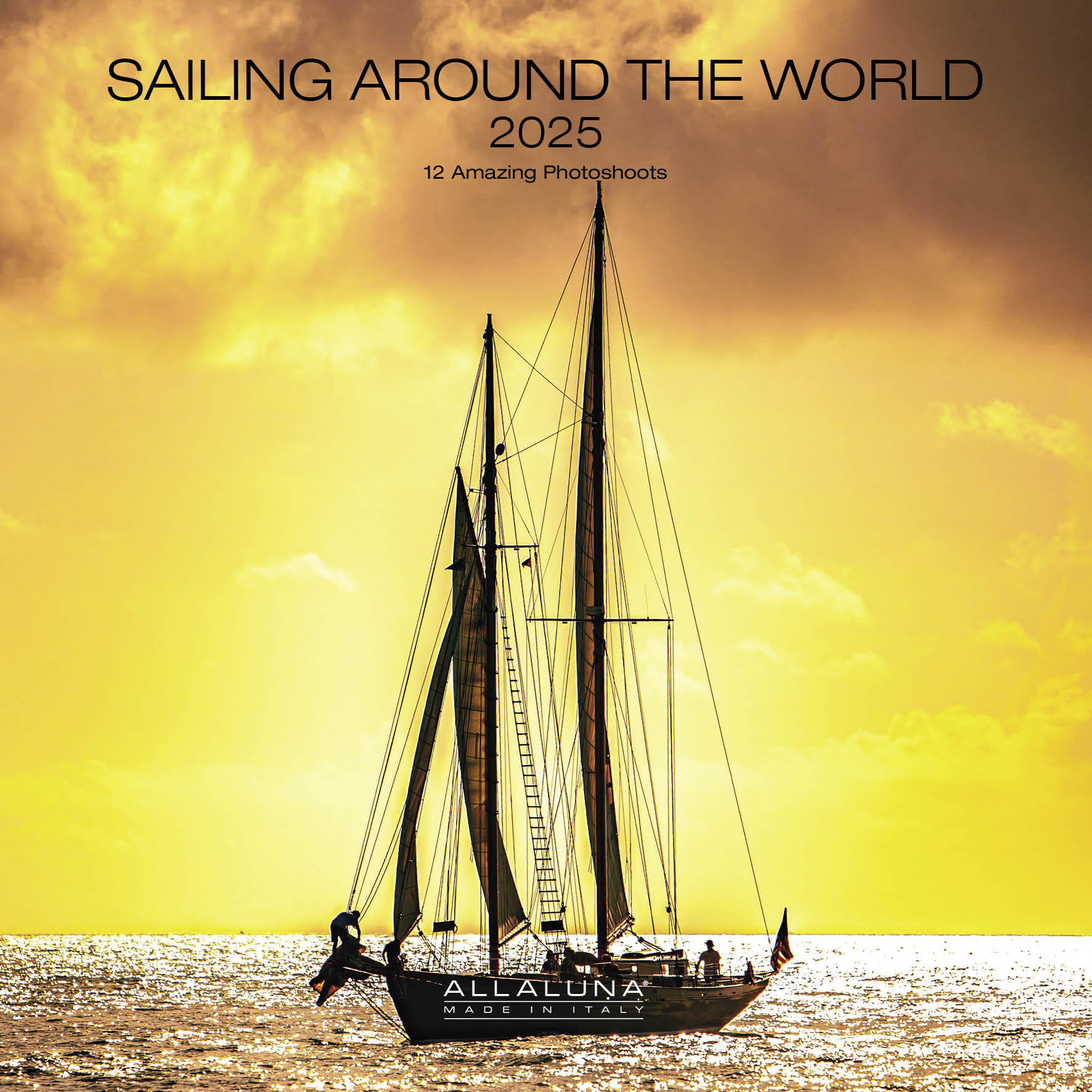 Kalender 2025 Sailing Around The World 30x30cm | 31982362