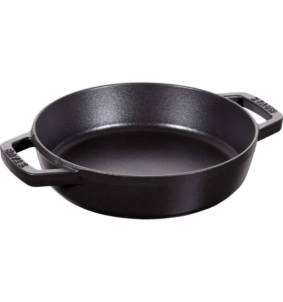 Staub Paellapan Gietijzer - 26CM Zwart
