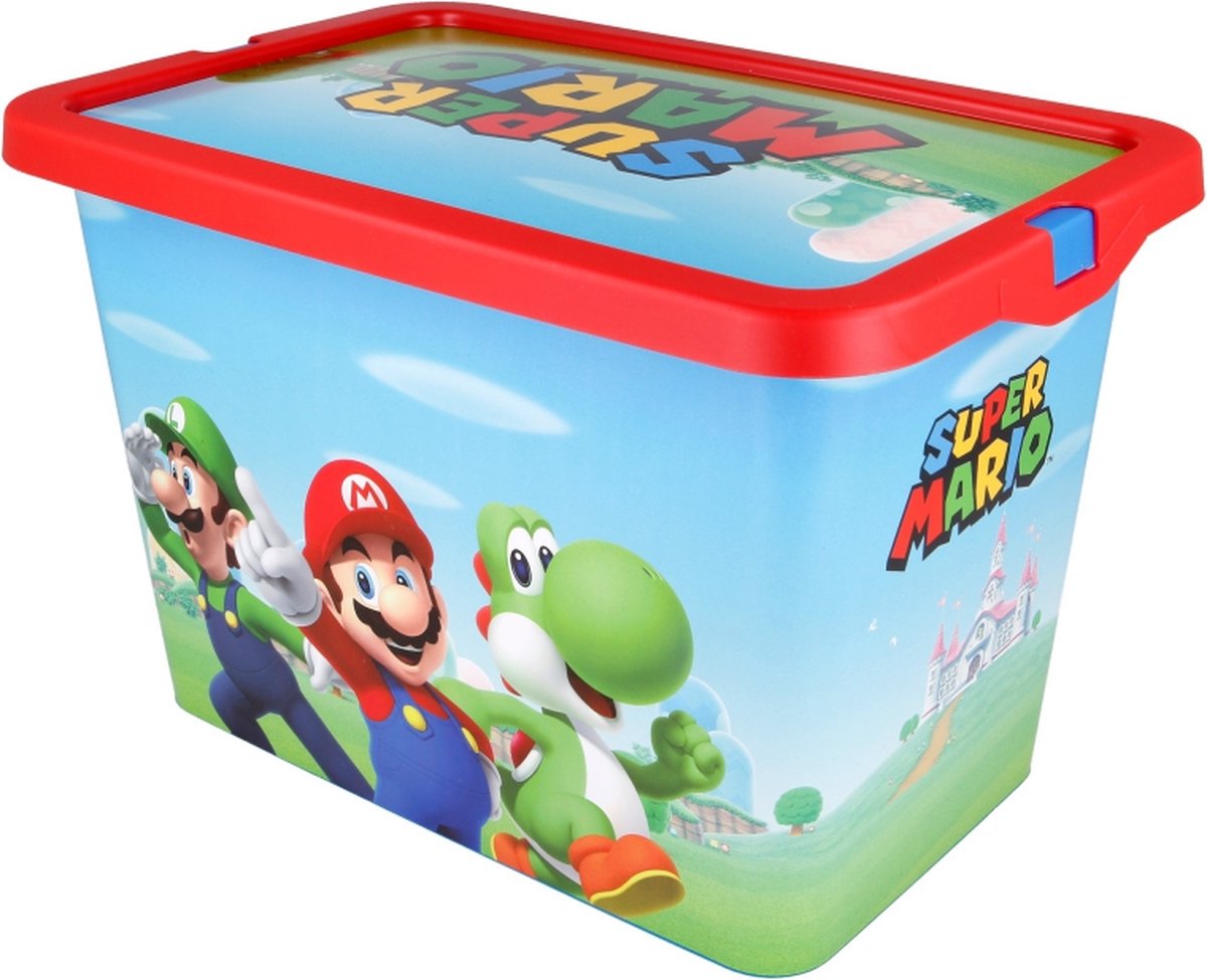 Mario Bross Storage Click Box 7L
