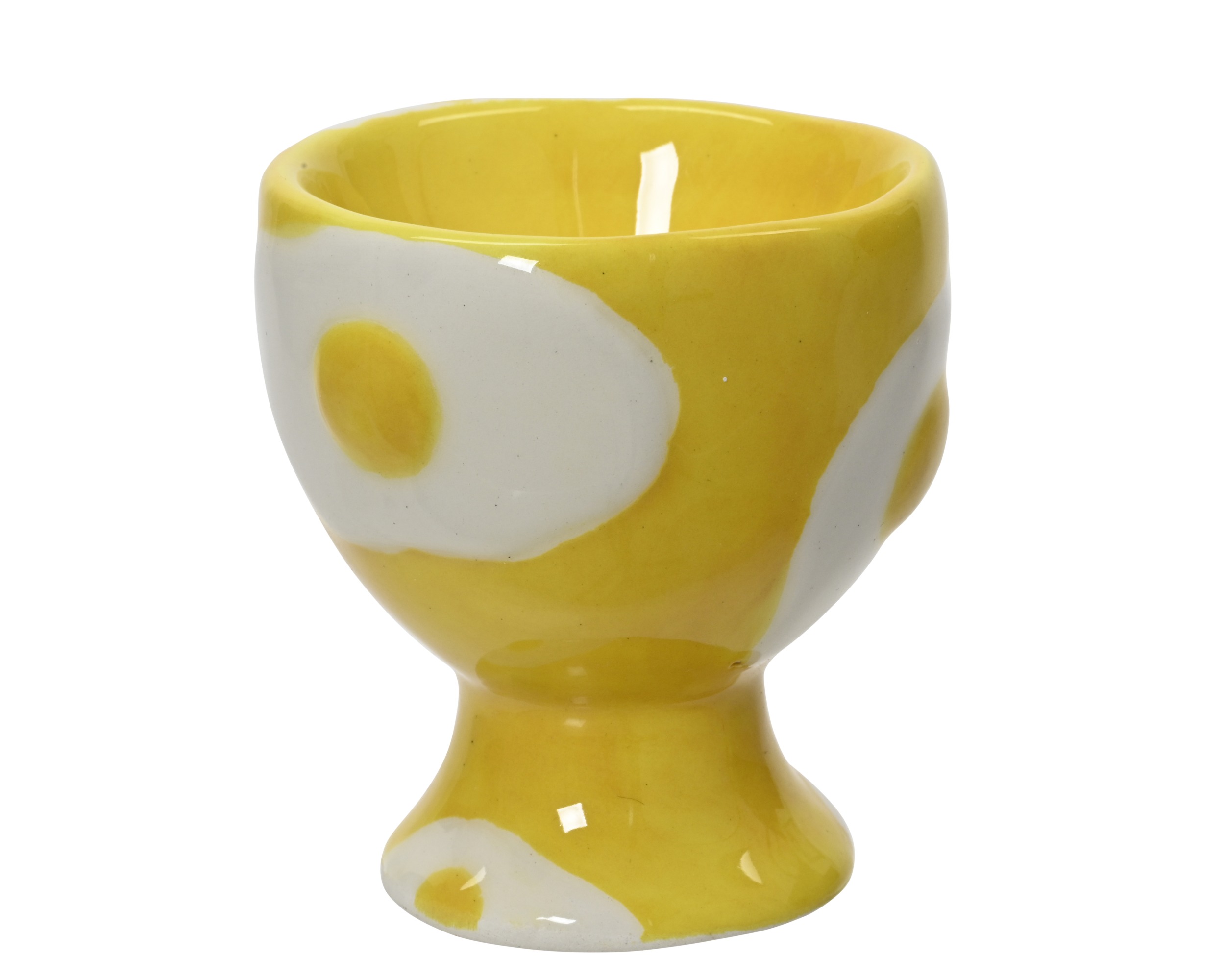 Eierdop Geel met Eitjes 5x6.5 cm | 32136090