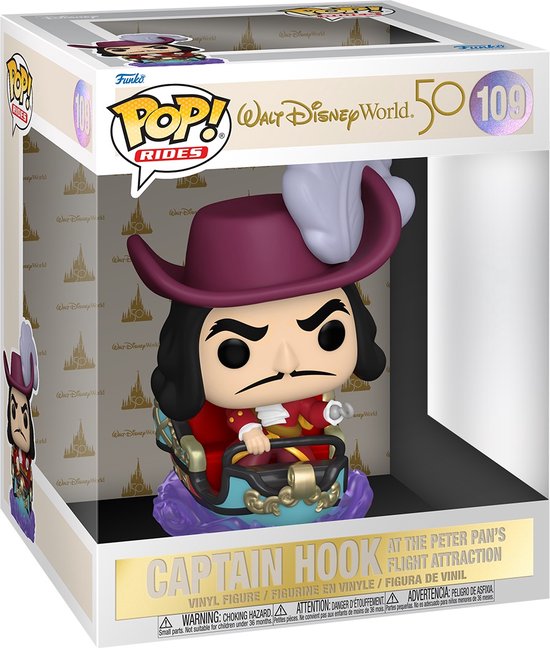 Funko Pop! Rides Walt Disney World 50 Captain Hook