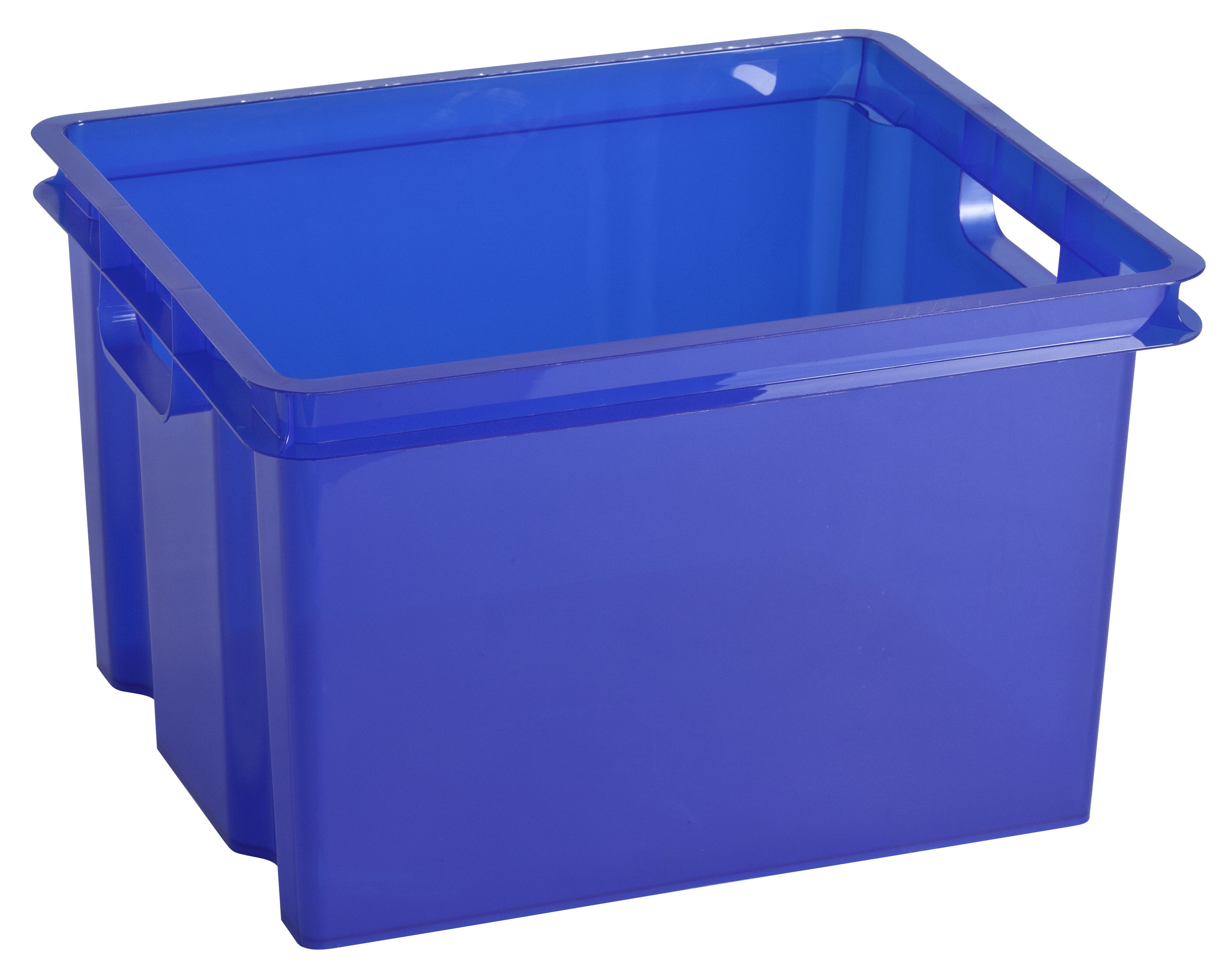 Keter Opbergbox Crownest 30L Laserblauw - 426x361x260mm