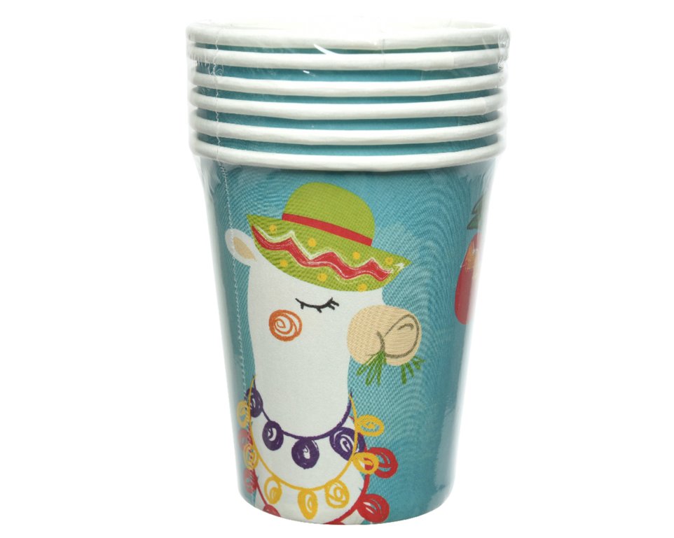 Drinkbeker Lama - 6 Stuks