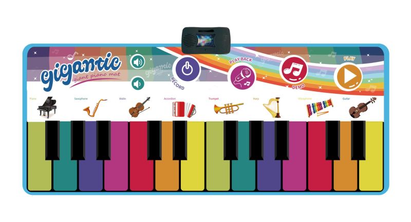 Gigantic Keyboard Playmat, super grote keyboad speelmat