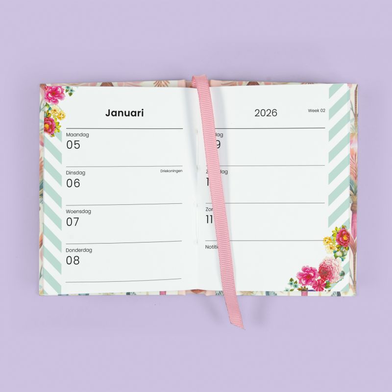 Paperclip Mini Agenda 2026 Endless Mae 1week/2pag 8.5x10 cm | 32114611