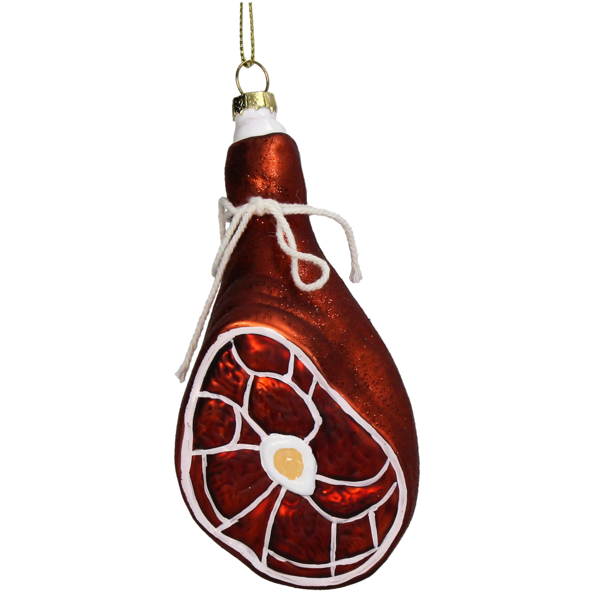 Boomhanger Glas Gedroogde Ham 13cm | 32083343