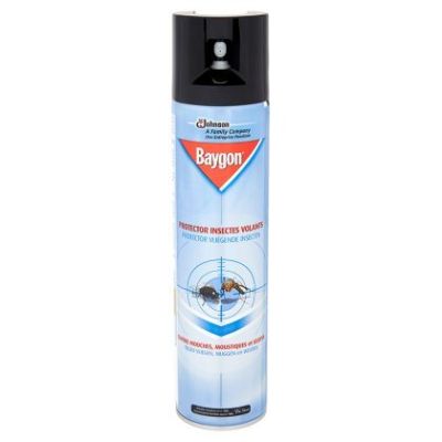 Baygon Protector Spray 400ml tegen alle vliegende Insecten en Wespen