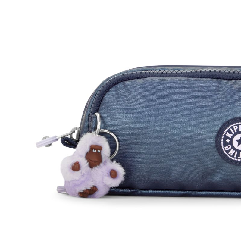 Kipling Pennenzak Gitroy Admiral Blue Metallic - 23x7x10 cm