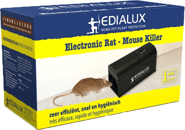 Edialux Elektrische Rattenval/Muizenval