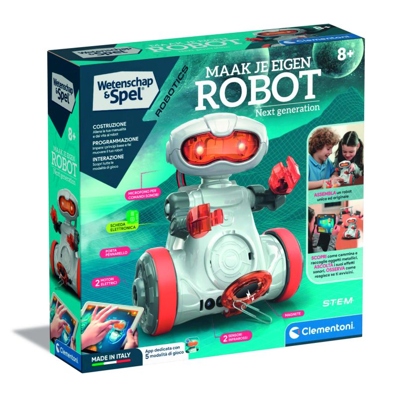 Clementoni Maak je eigen Robot Next Gen.