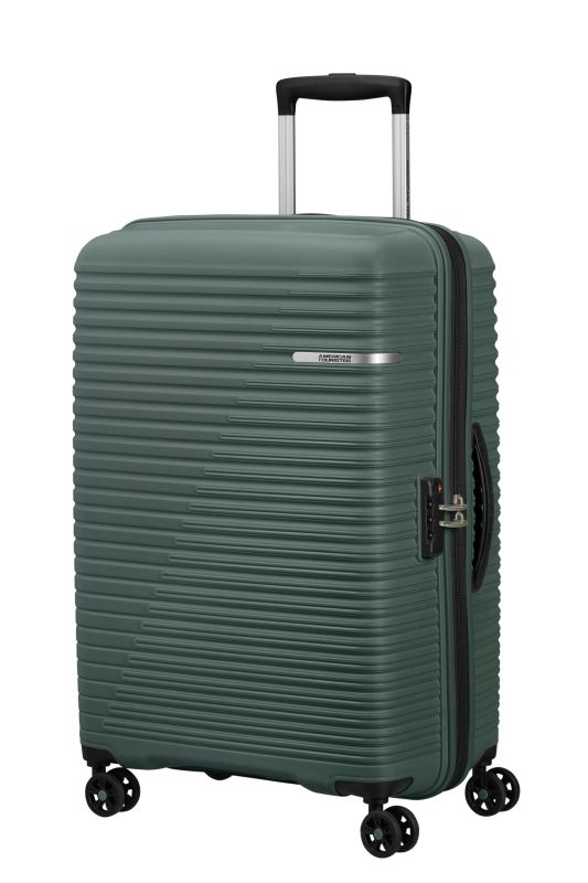 American Tourister Valies Liftoff Spinner 67 EXP TSA Dark Olive | 32081108