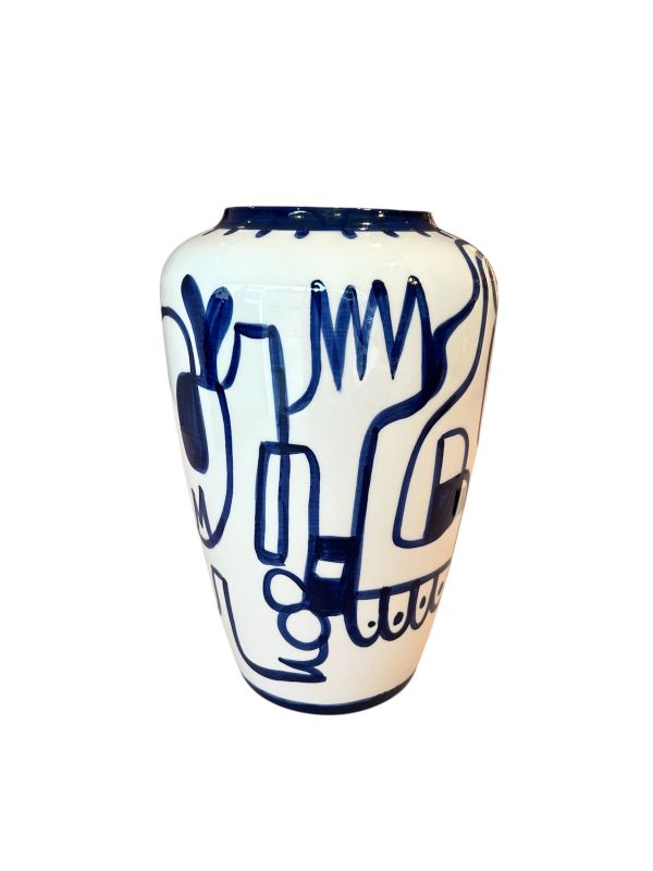 Val Pottery Vaas Kobu 9x25 cm - Handgemaakt Keramiek - by Julie Loeckx ...