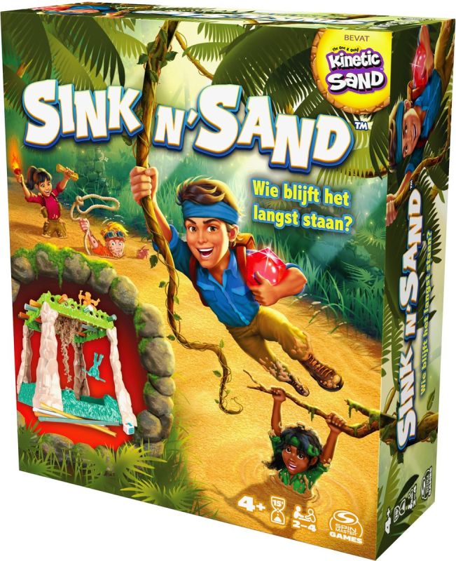 Kinetic Sand Sink N' Sand, Het Spel
