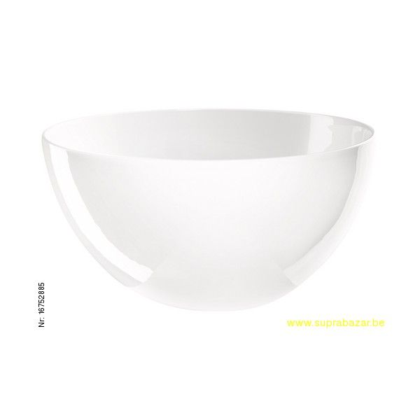 A Table Schaal Rond White - 1.5l - 21X10.5cm - Bone China