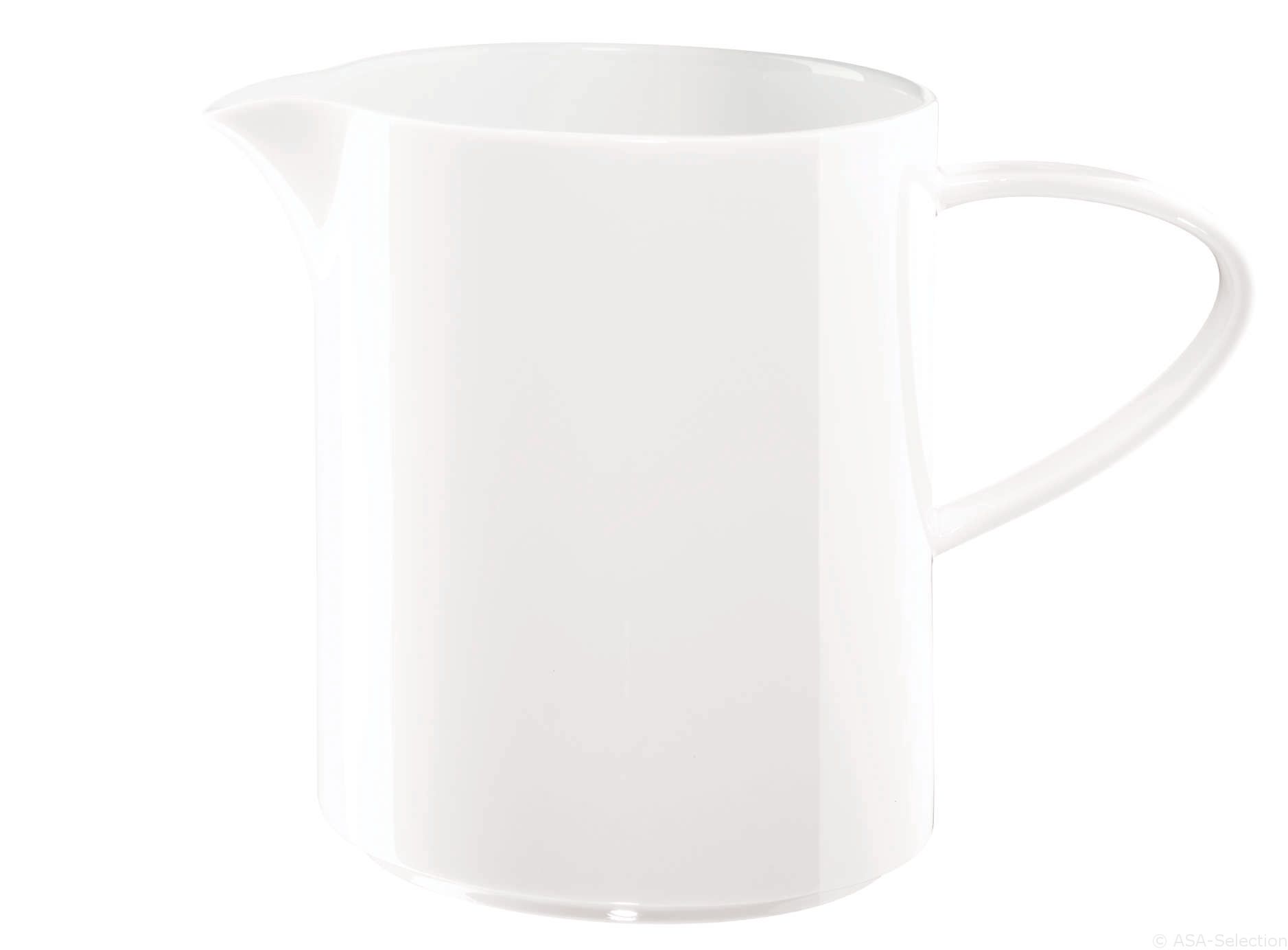 Melkkan 0.75l A Table - Bone China ASA - 13x10.5cm - Wit