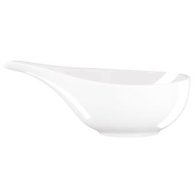 A Table - Sauciere White - 13.5X6.5cm - Bone China
